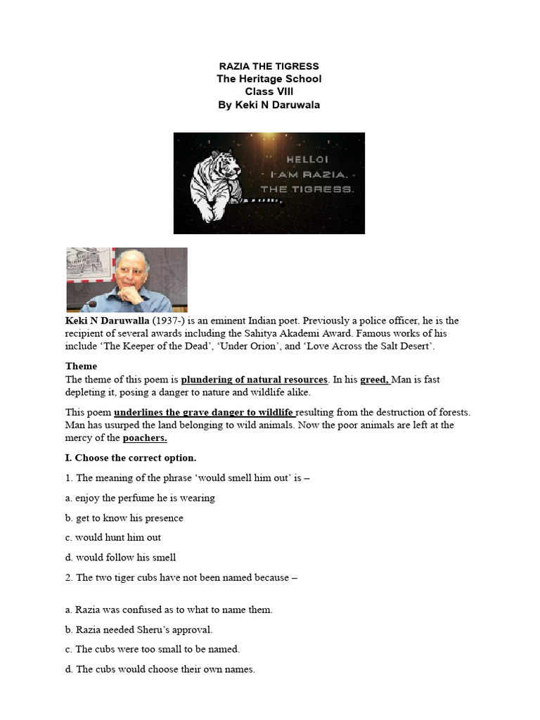 Razia, The Tigress | PDF