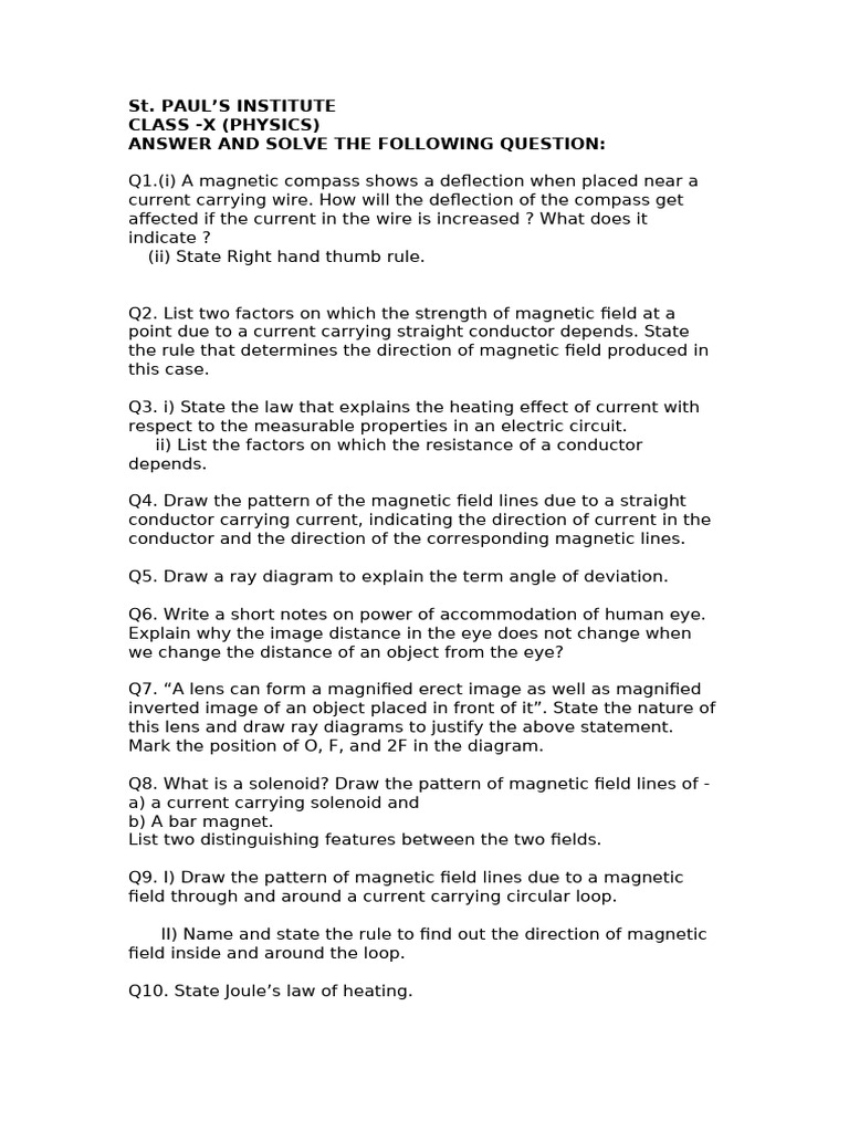 Solve it | PDF | Physical Phenomena | Electromagnetic Radiation