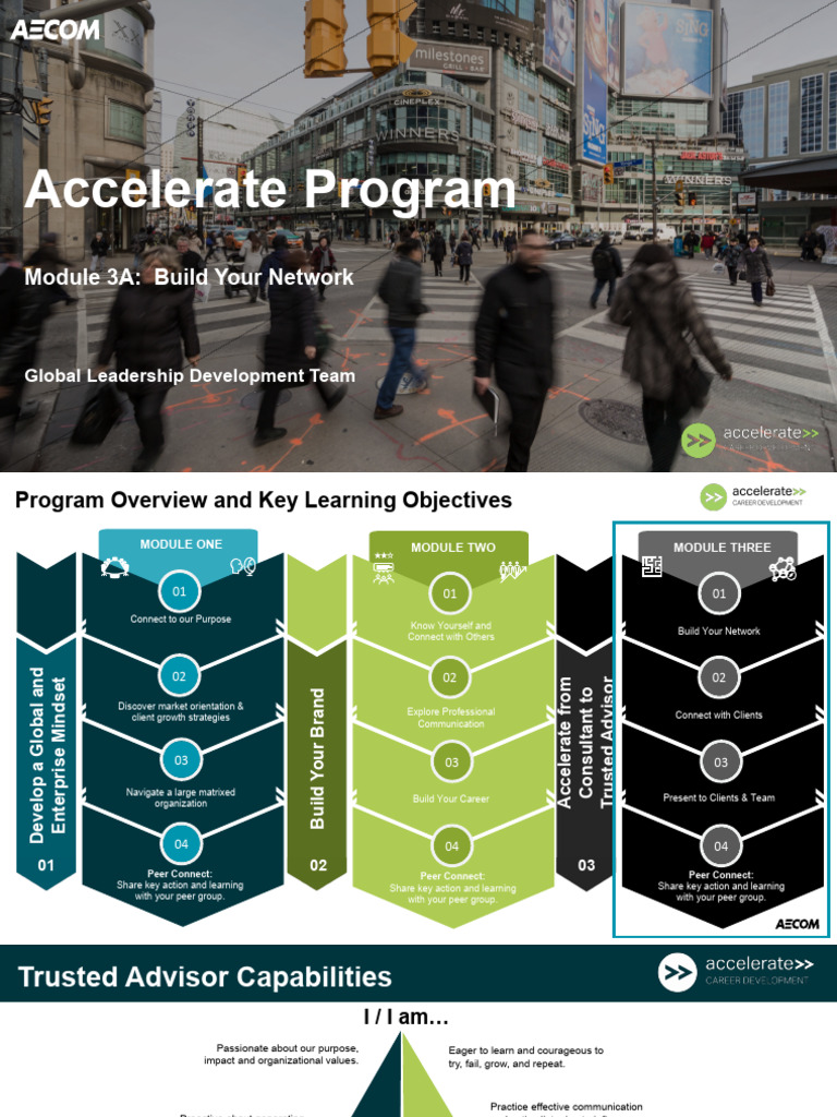 Accelerate Module 3A Build Your Network Digital Journal Final | PDF ...