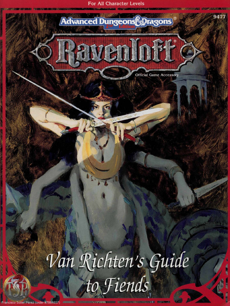 Van Richtens Guide To Fiends (2e) | PDF | Dungeons & Dragons