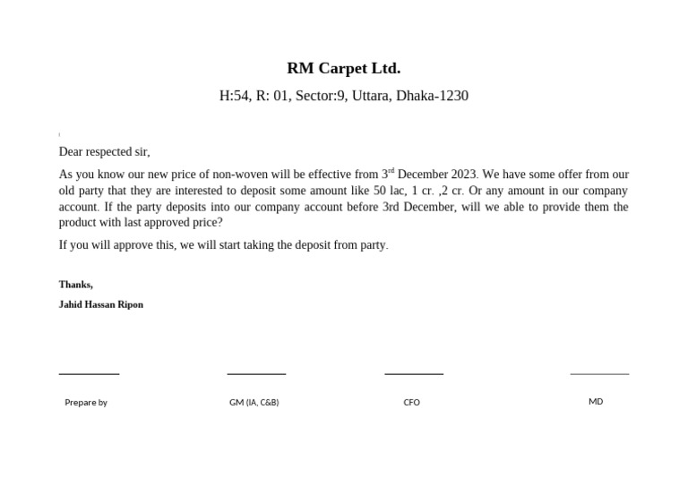 Price Approve | PDF