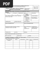 PCO Accreditation Application Form | PDF