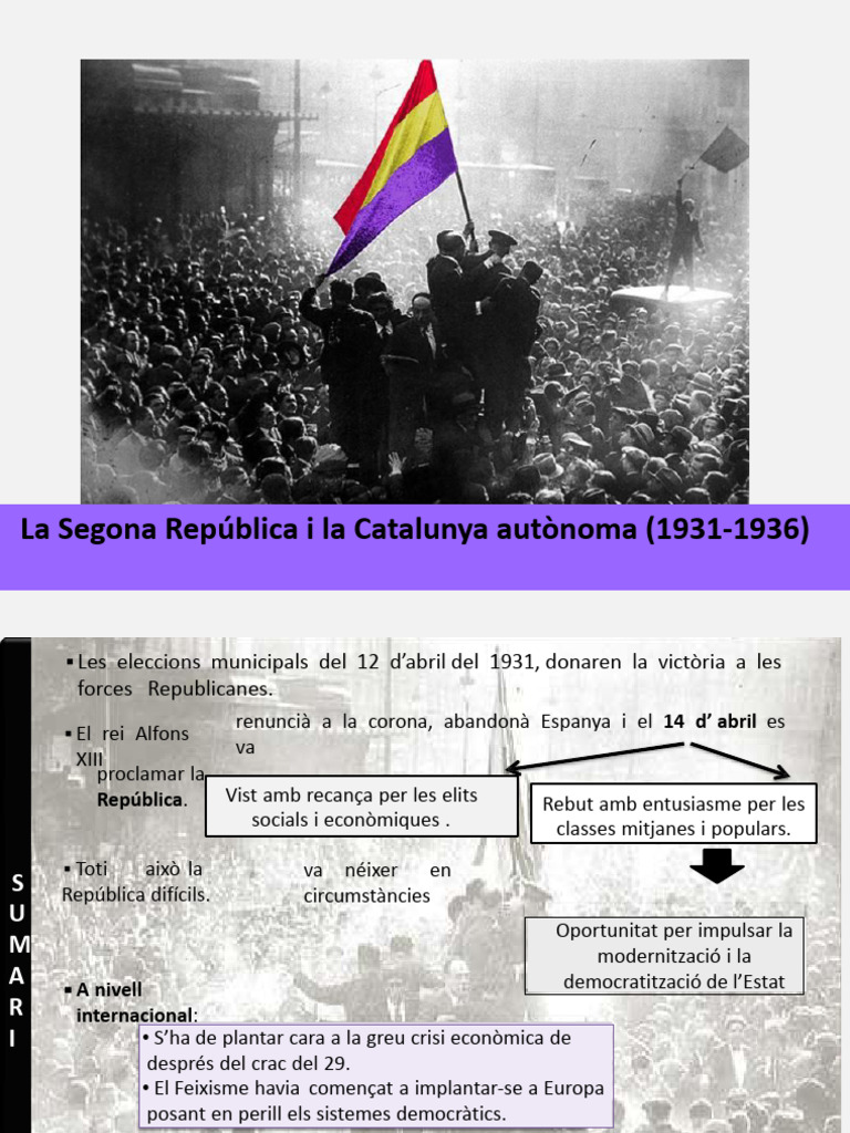 Segona República DEF | PDF