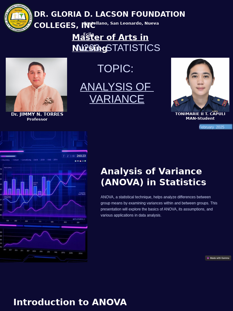 Understanding ANOVA in Statistics | PDF | Analysis Of Variance | Statistics
