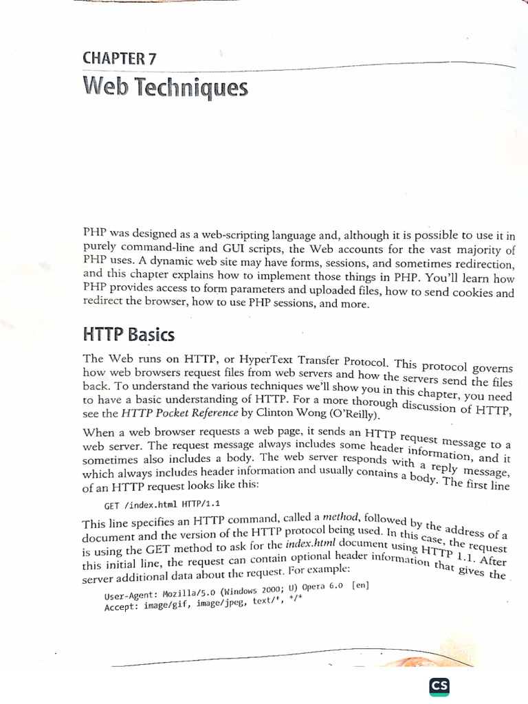 Web techniques and operating system ty bcs | PDF