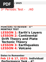 Scale Model of Earth's Layers | PDF | Tectonics | Geophysics