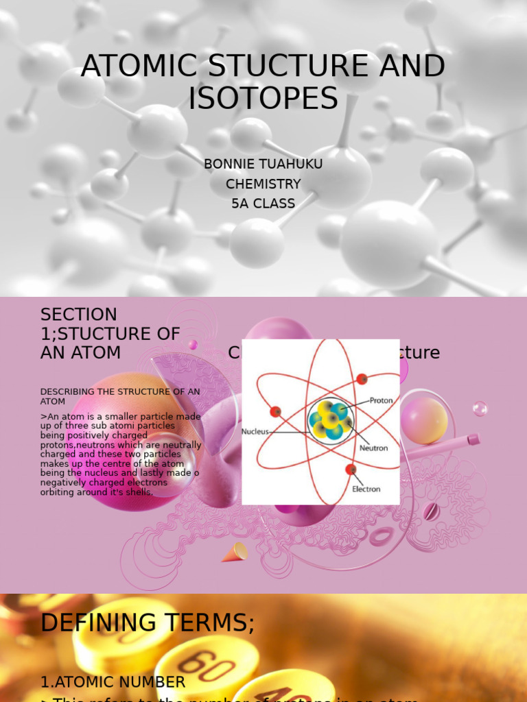 Atomic Structure and Isotopes | PDF