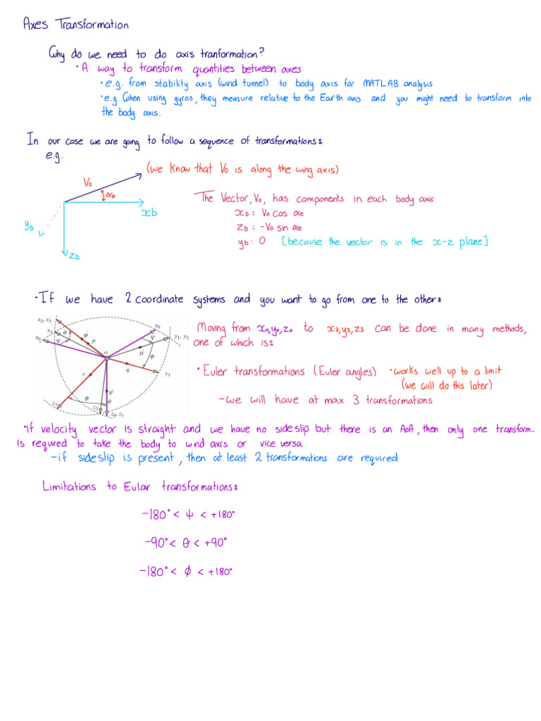 Transformations | PDF | Rotation | Matrix (Mathematics)