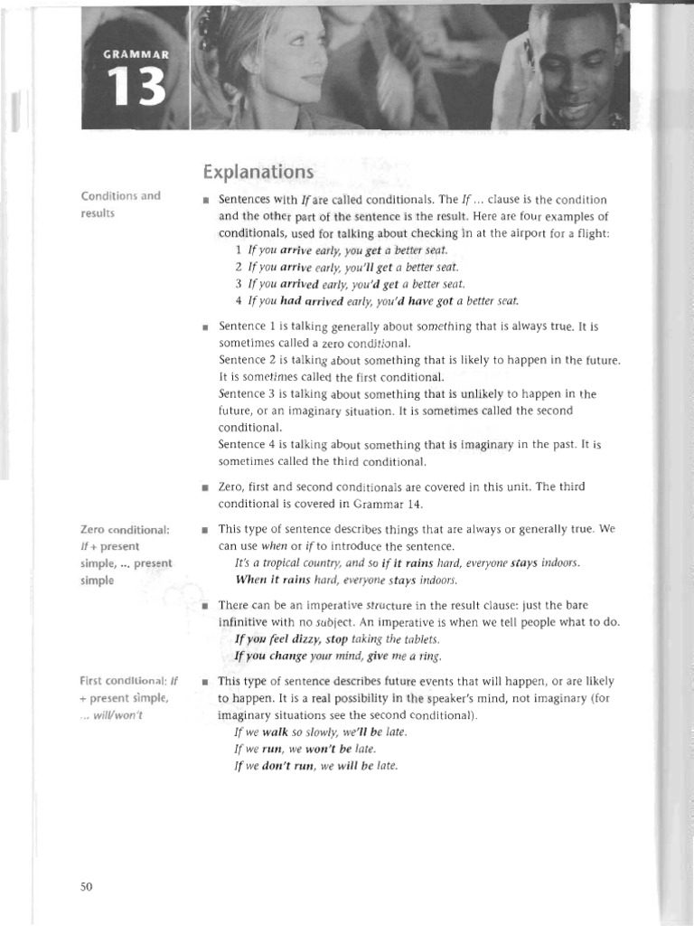 Conditional Sentences Guide | PDF