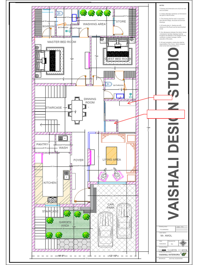 Hathras Floor Plan (Pooja Area - Open To Sky Area Modification Only ...