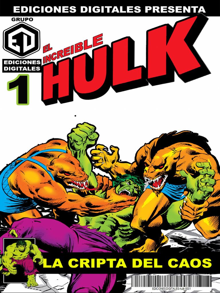 EDICIONES DIGITALES HULK N° 1 | PDF