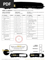 Numeracy Ninjas Practice Worksheets | PDF | Arithmetic | Mathematics
