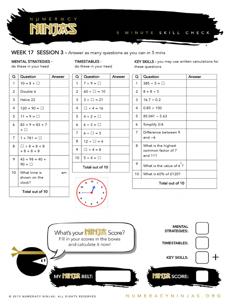 General Mental Calculation | PDF