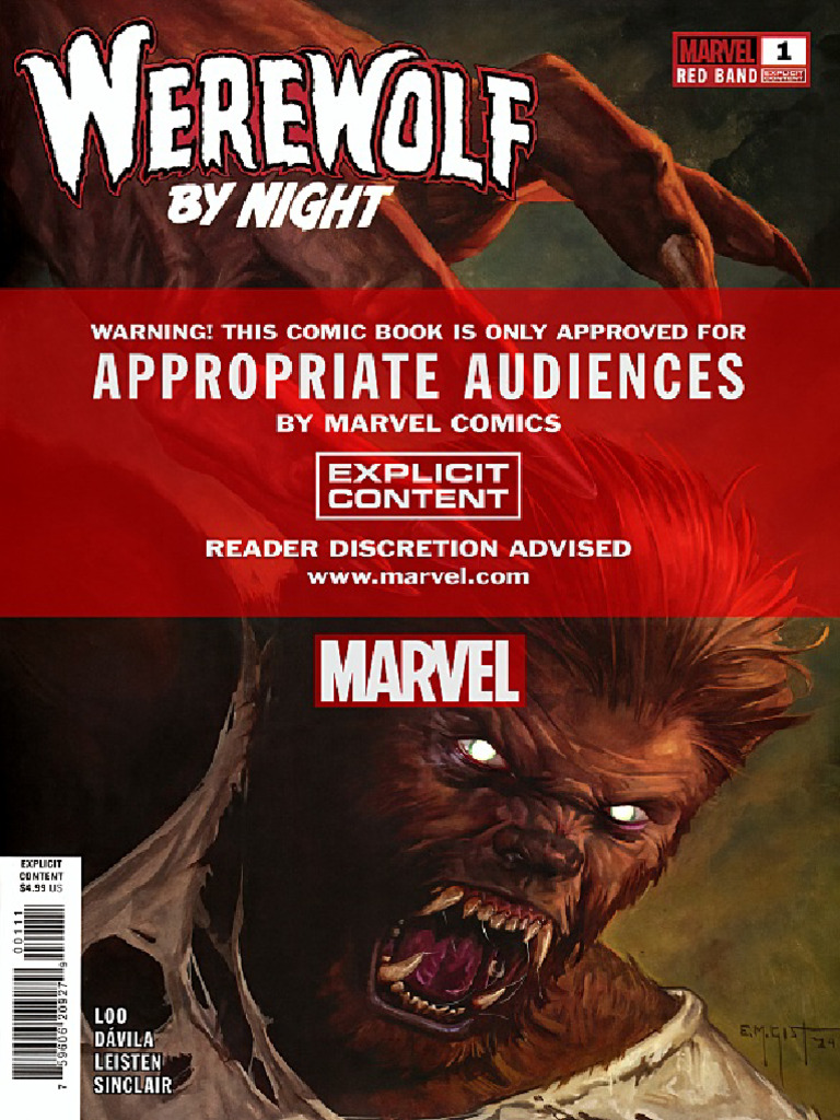 Werewolf by Night - Red Band 001 (2024) (2 covers) (Scan) (dekabro ...