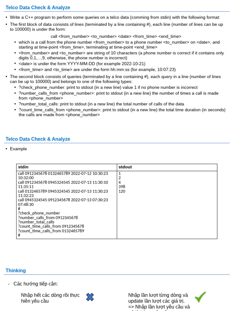 Telco Data Analysis in C++ | PDF | Computer Science | Computer Engineering