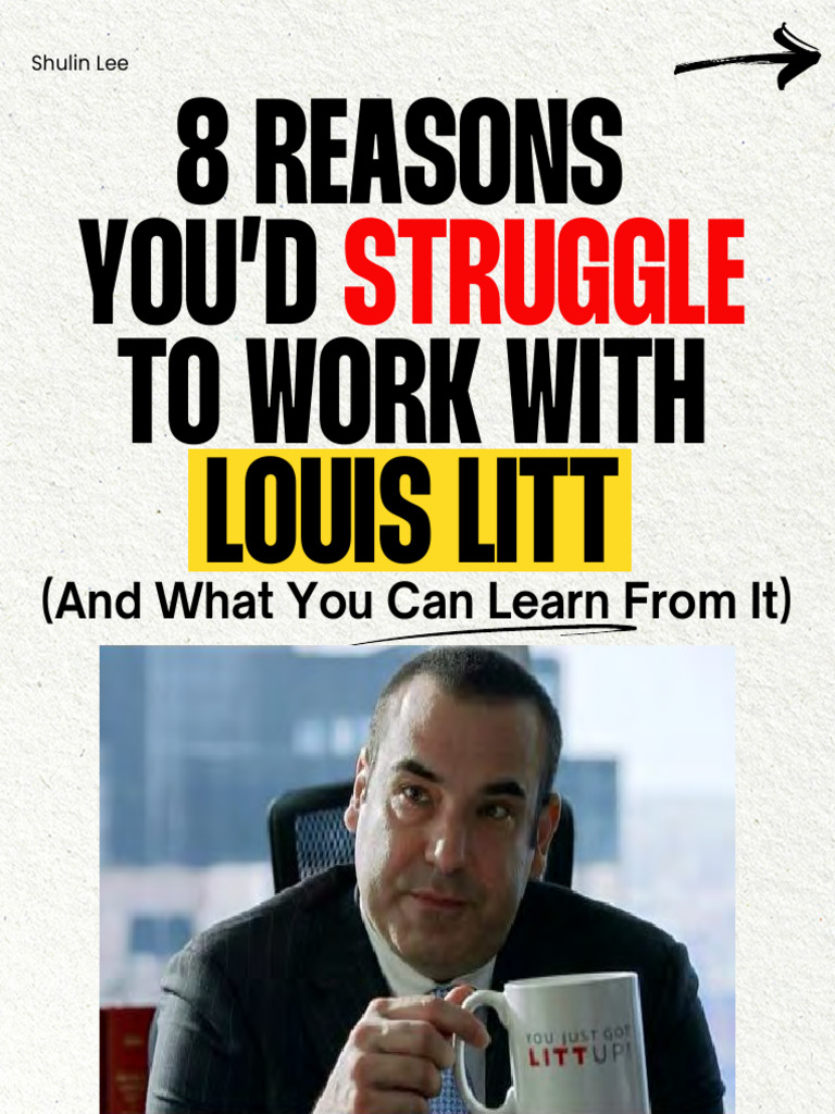 8 Reasons to Avoid Louis Litt | PDF