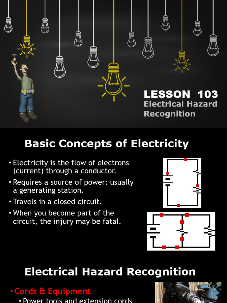 Electrical Hazard Recognition Guidelines | PDF