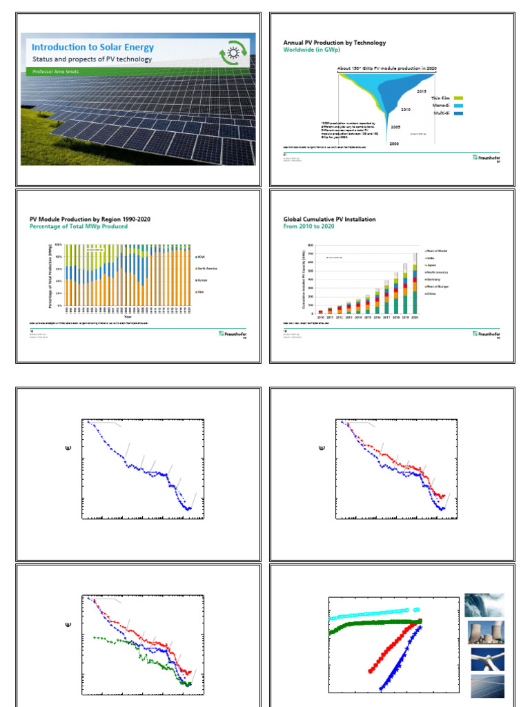 Solar Energy Overview and PV Technology | PDF | Photovoltaics ...