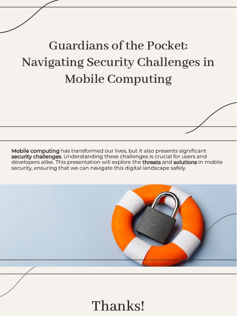 Slidesgo Guardians of The Pocket Navigating Security Challenges in ...