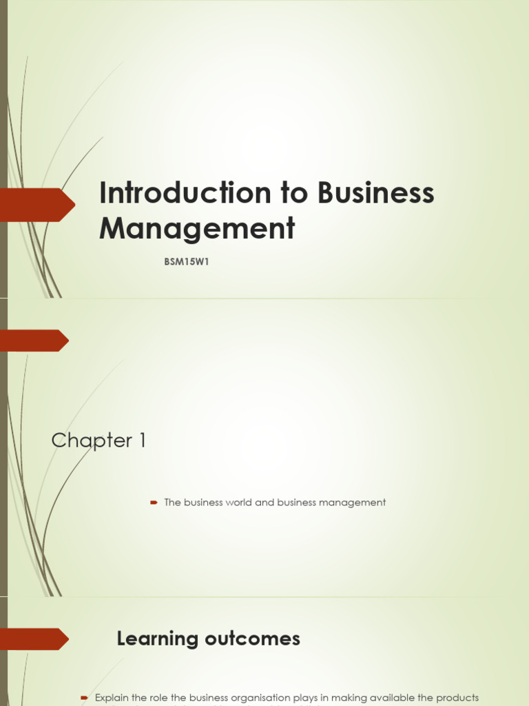 Business Management in Market Economies | PDF | Business | Social ...