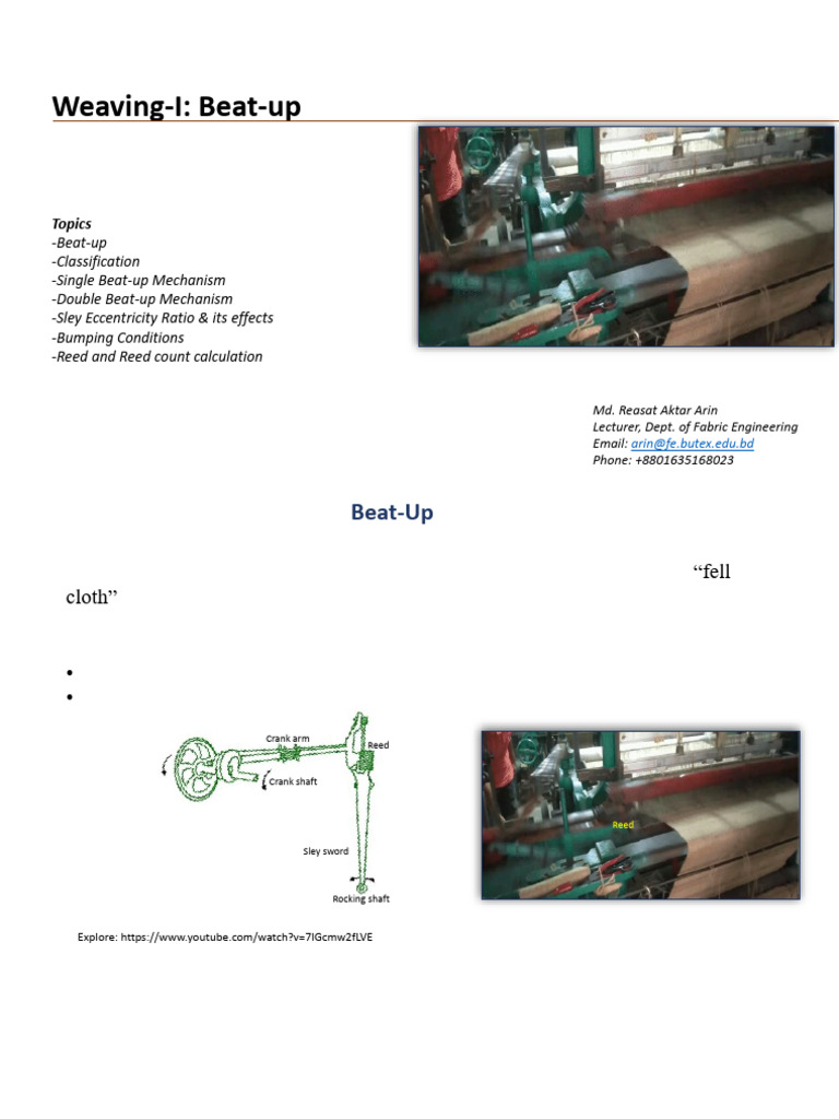 2 Beat Up | PDF | Weaving | Textile Arts