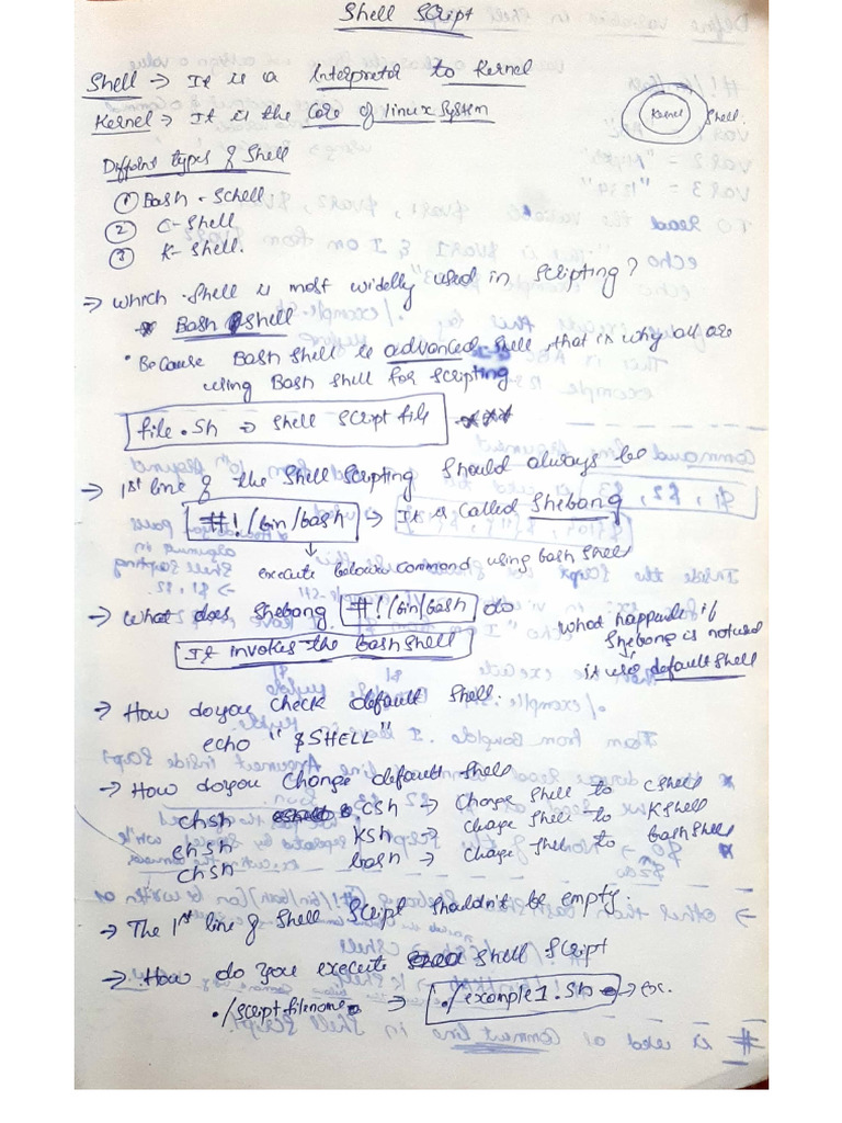 Shell Scripting | PDF