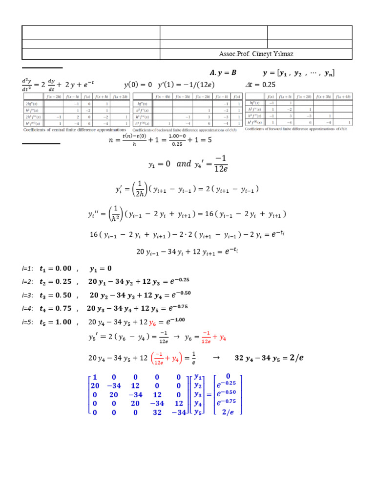 Final Exam With Solutions - 2018-2019 Spring | PDF | Mathematics Of ...