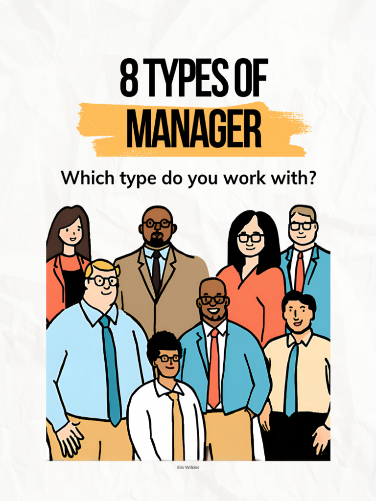 Which Type of Manager Do You Work With | PDF