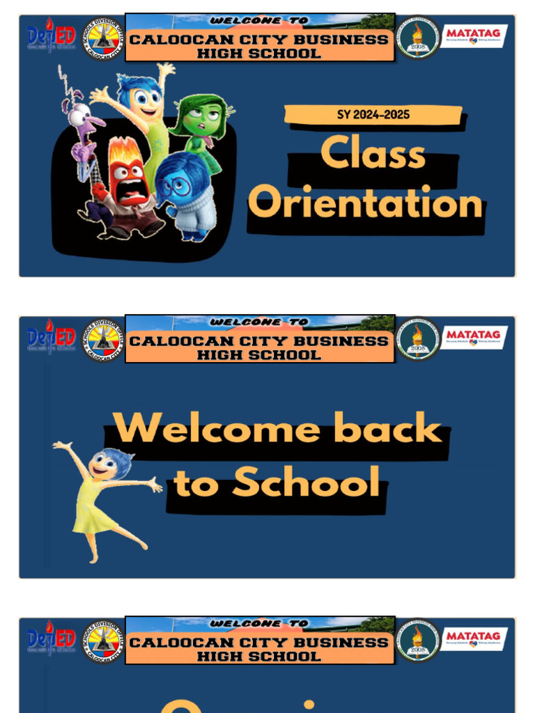 Class Orientation | PDF