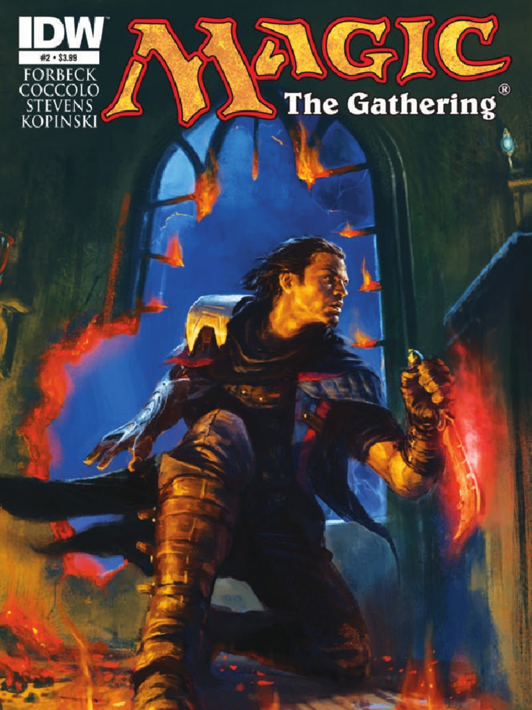 Magic: The Gathering #2 Preview | PDF | Idw Publishing | Leisure