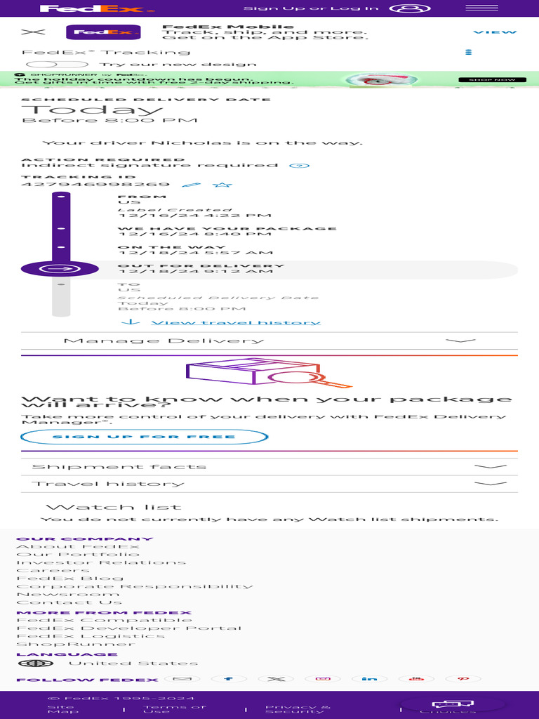 Detailed Tracking | PDF
