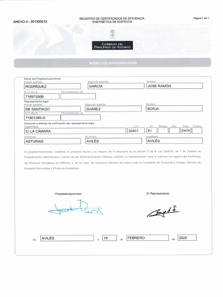 03 Documentos Acreditativo de Representación | PDF