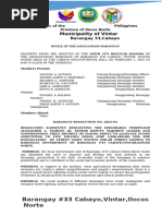 Executive Order Barangay Health Board | PDF | Public Sphere | Government