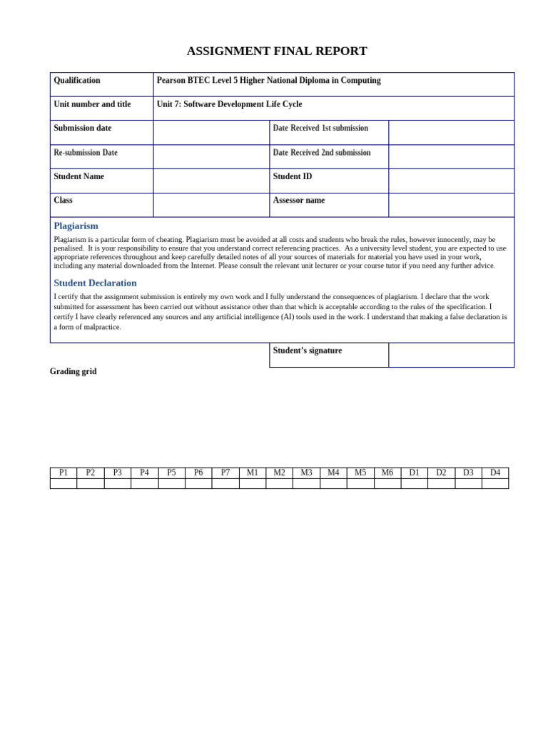 FRONTSHEET ASM FINAL REPORT (IND) (2) | PDF