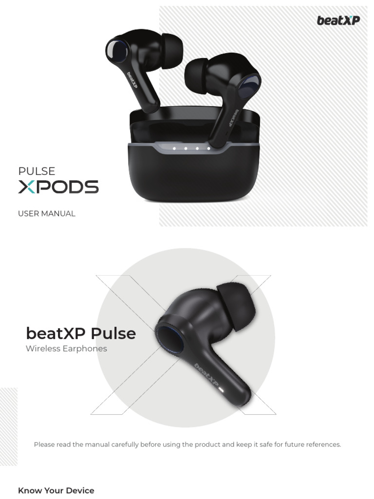 Pulse User Manual | PDF | Headphones | Battery Charger