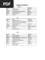 Book List 2025-26 (NUR-XII)_2789 | PDF