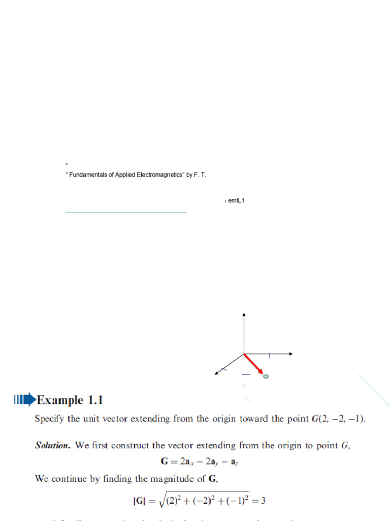 2 1 Vectors Examples 1 Pdf