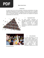 Sociedad Taína: Cultura y Organización | PDF