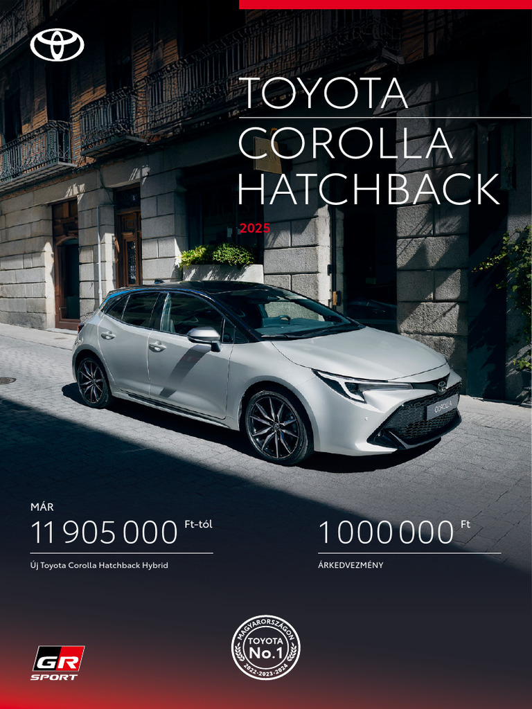 Arlista Corolla Hatchback 2025 | PDF