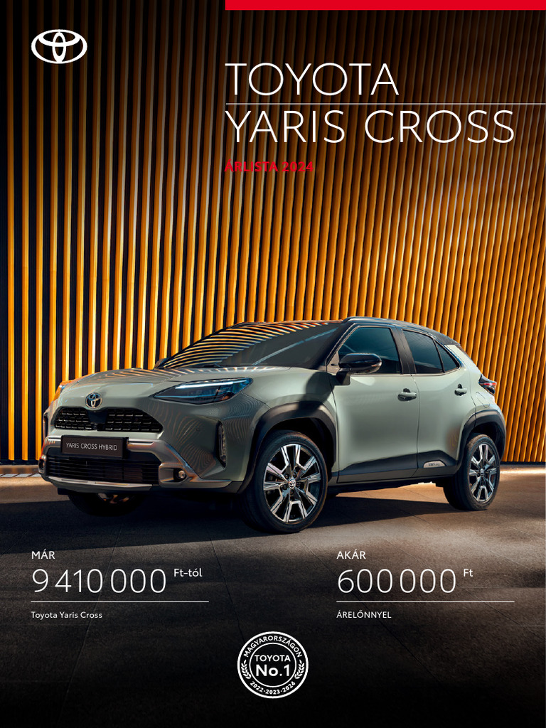 Arlista Yaris Cross 2024 | PDF