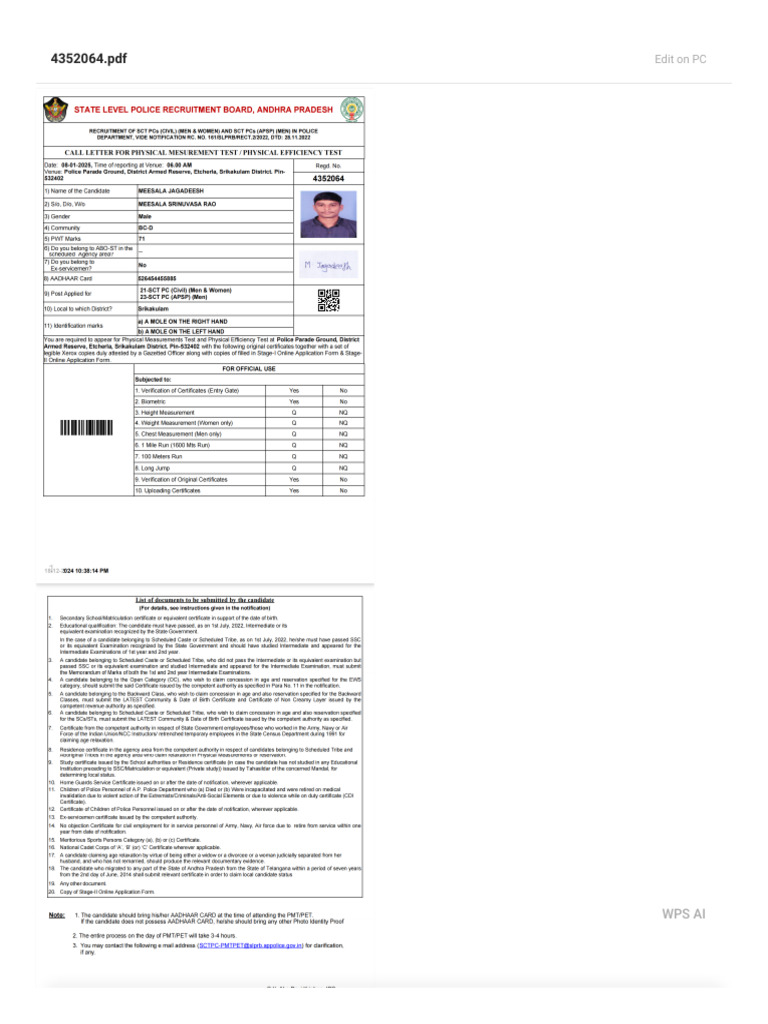 Edit On PC: Wps Ai | PDF