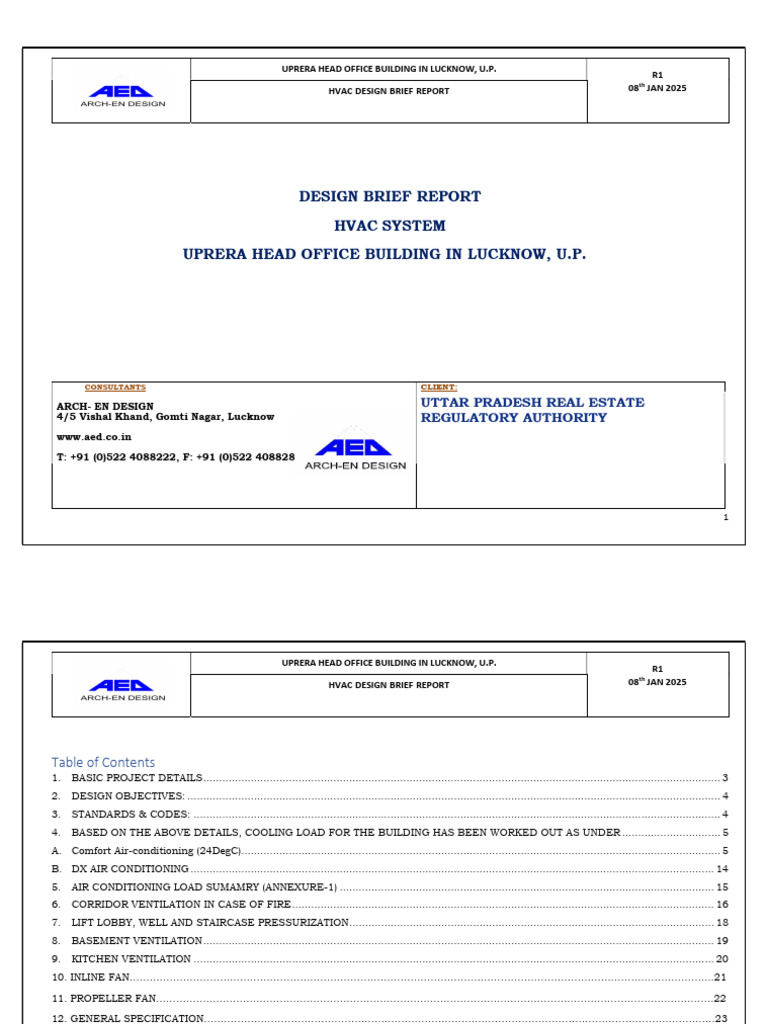 Uprera DBR - R1 - 08-01-25 | PDF | Sustainable Building | Engineering ...