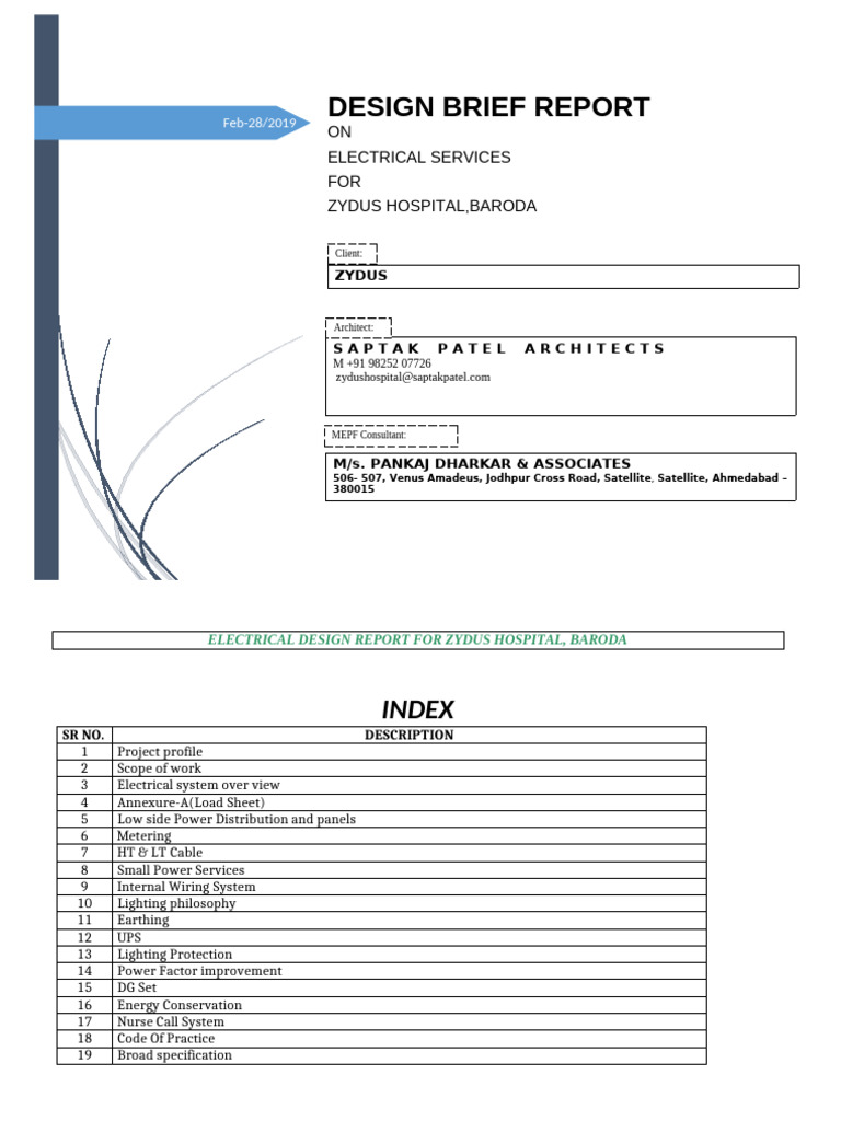 01 DBR 28.02.2019 | PDF | Electric Power Distribution | Radiology