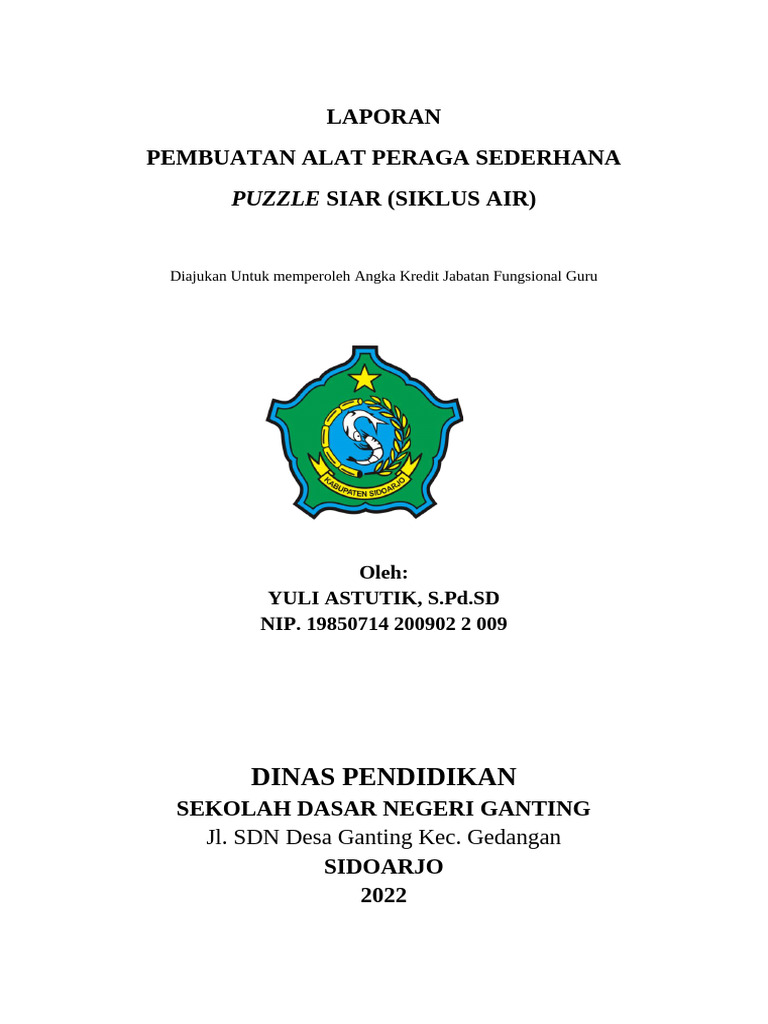 Laporan Peraga Siar | PDF