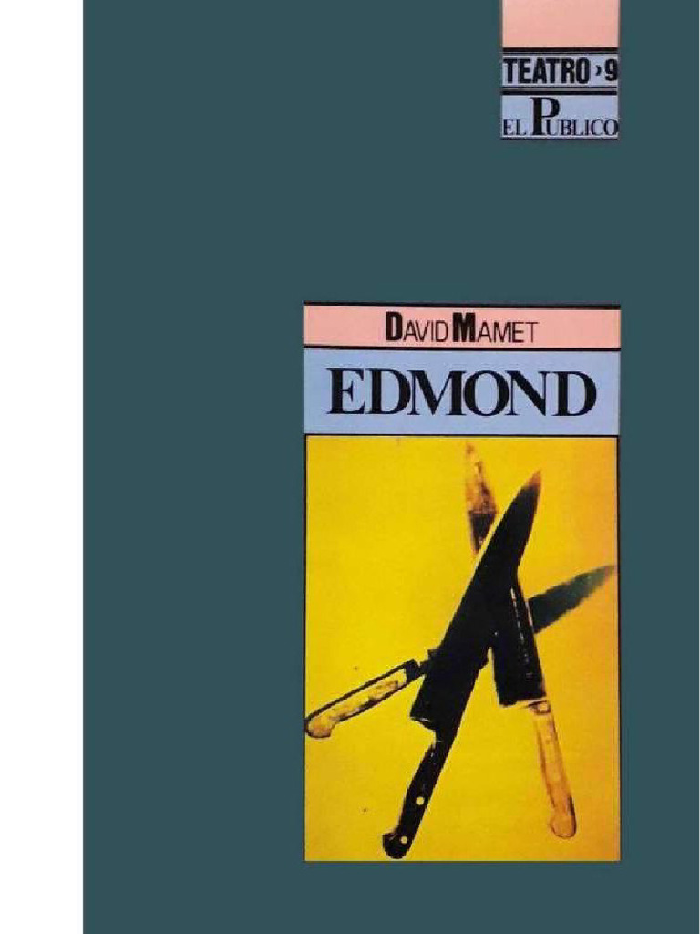 David Mamet Edmond - Compressed - Compressed | PDF