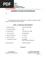 AMC Services: Sub: - Maintenance of Lifts AMC On Year Basis For ...