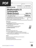 CorbettMaths Scatter Graph Exercises | PDF | Scatter Plot