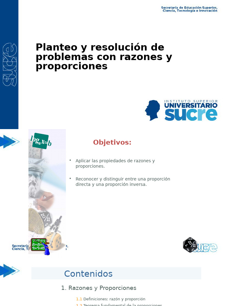 Planteo y Resolución de Problemas Con Razones y Proporciones | PDF ...
