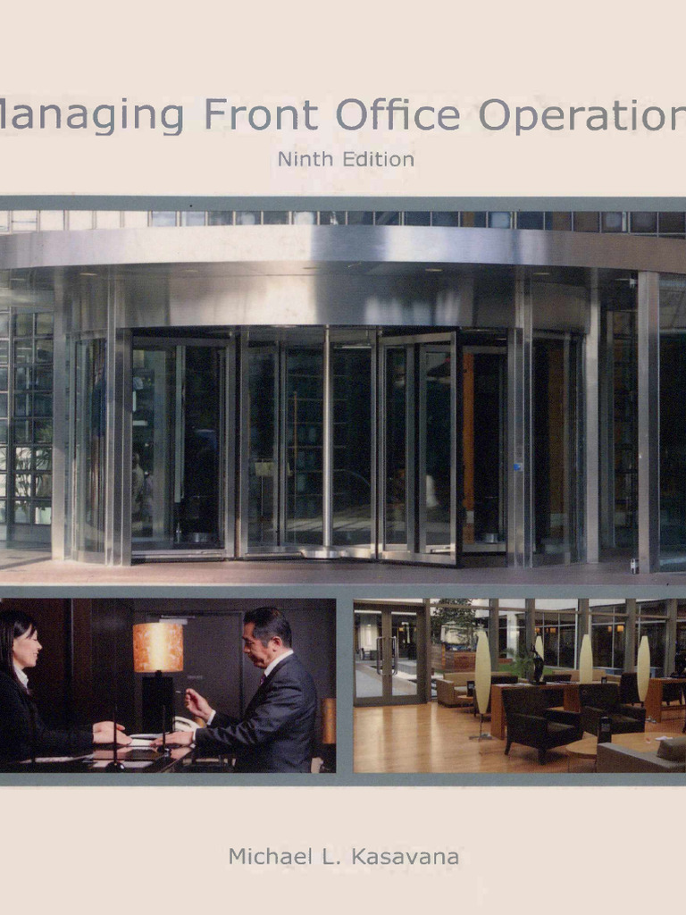 Managing Front Office Operations Guide | PDF | Michigan State ...