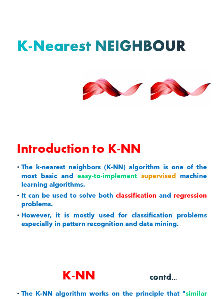 KNN | PDF | Cognitive Science | Cognition